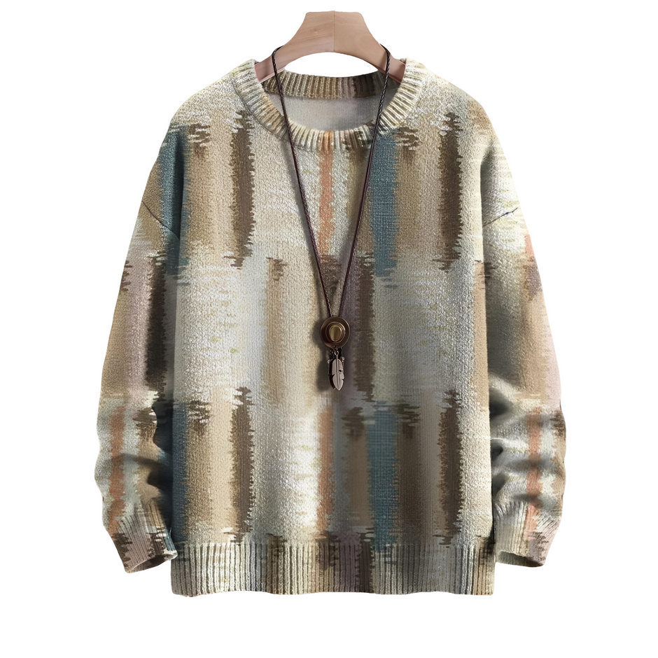 Eugene - Pull en laine rayé et stylé pour hommes